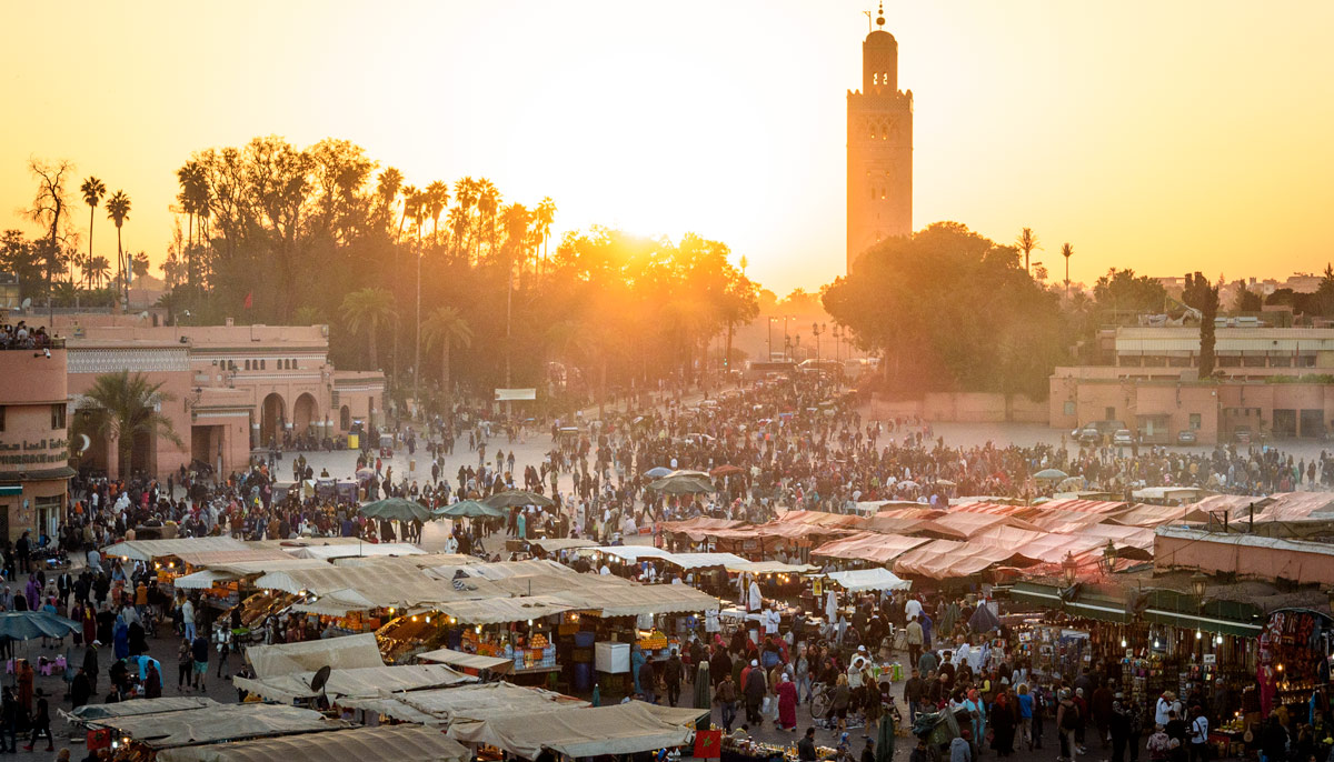 Marrakech by van – 14 photos and a sound recording - VandogTraveller